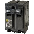 SQUARE D 60A, 2 pole Miniature Circuit Breaker, HOM, 120/240V AC, - SQ386555